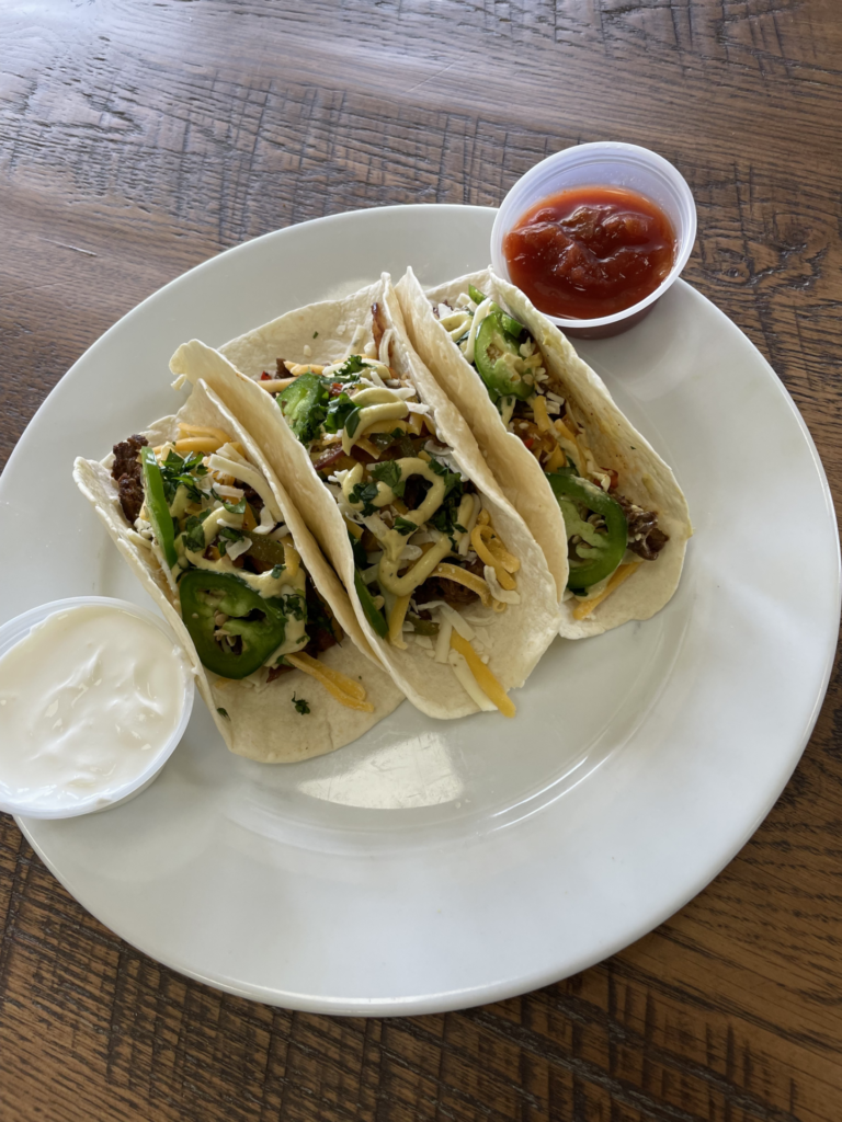 Steak Tacos: Special of the Day - Carter Plantation Golf Resort