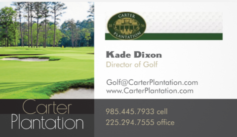 Rates and Play Passes - Carter Plantation Golf Resort